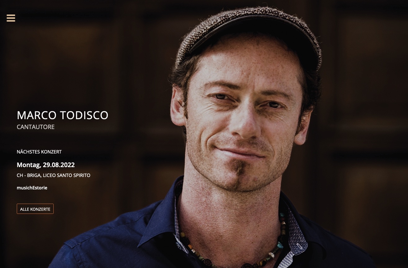 Marco Todisco am KSSB | Kollegium Spiritus Sanctus, Brig